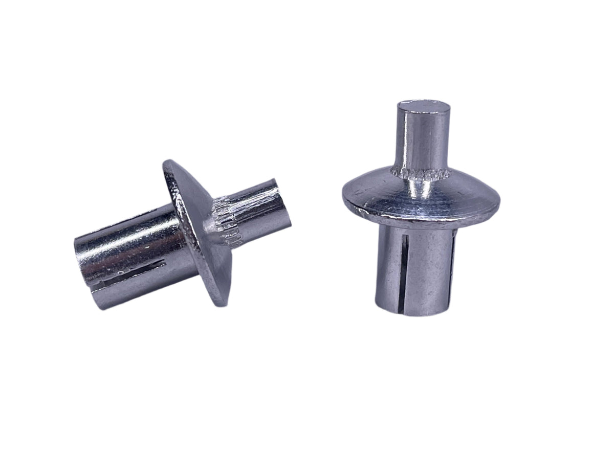 3/8" Diameter Aluminum Drive Rivet, 3/4" Diameter Dome Head, DRAU126AB ...