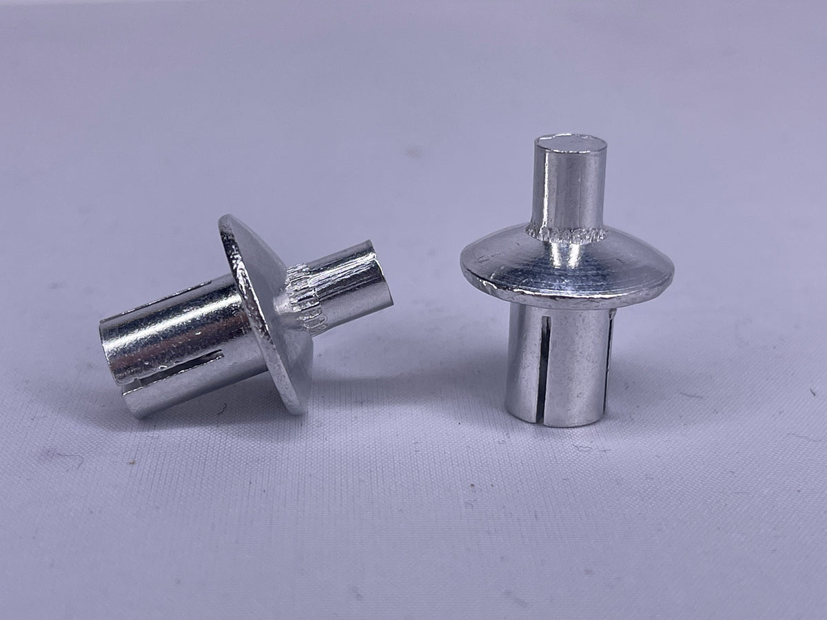 3/8" Diameter Aluminum Drive Rivet, 3/4" Diameter Dome Head, DRAU126AB ...
